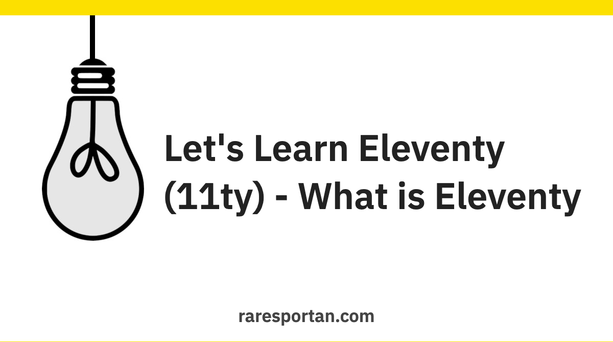 Let's Learn Eleventy (11ty) - What is Eleventy